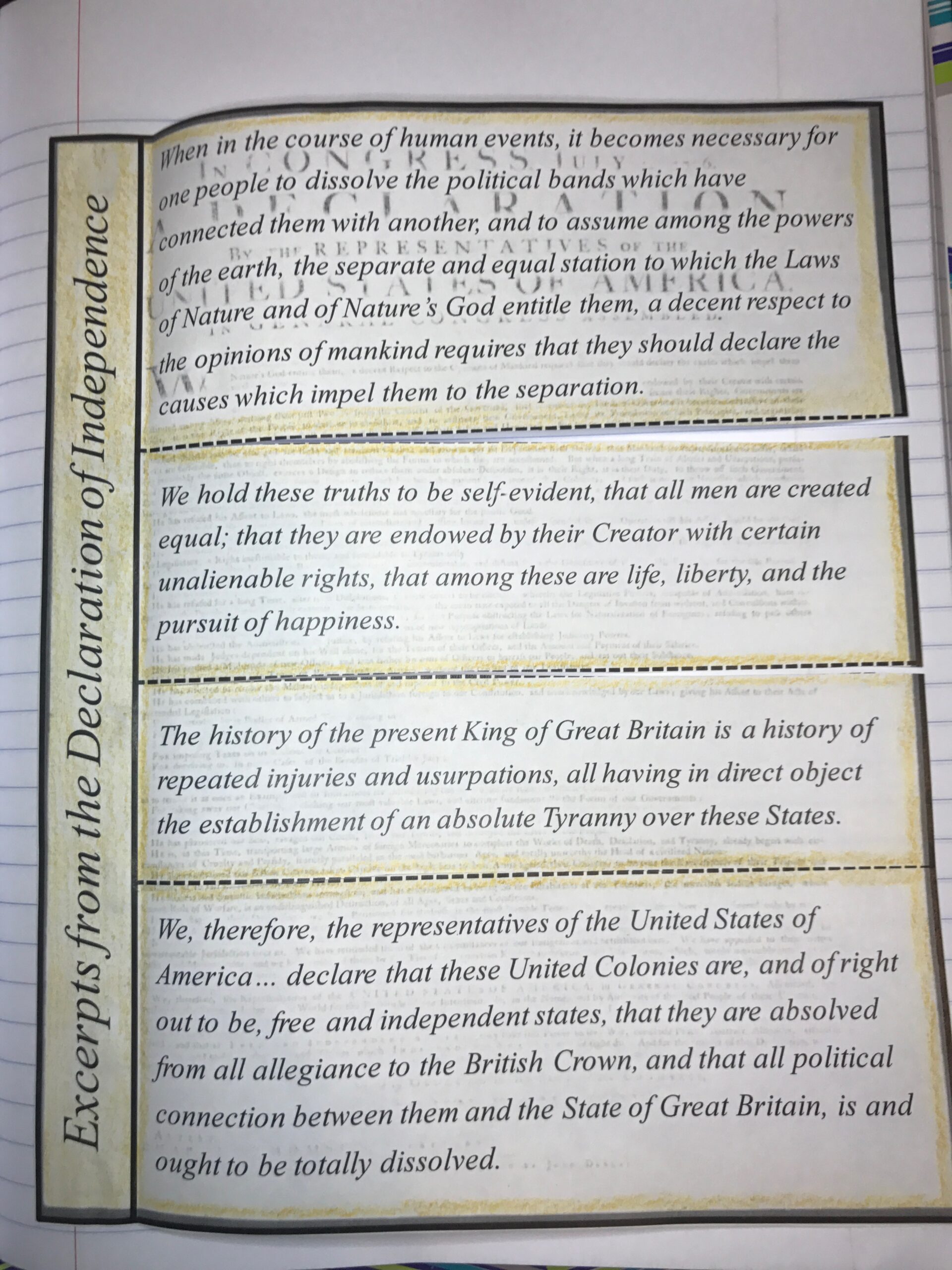 American History – I'm Lovin' Lit