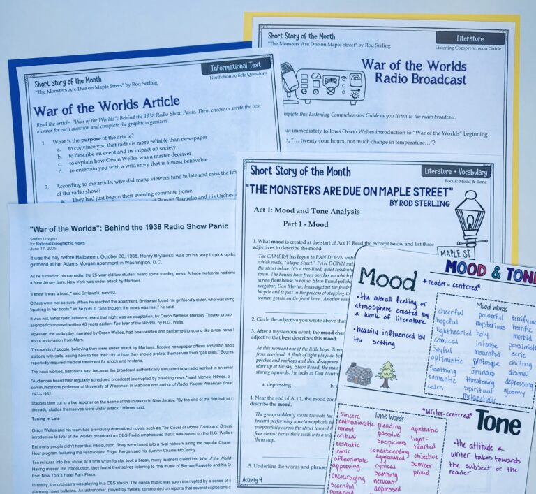 11 SHORT STORIES TO READ WITH 7TH GRADE – I'm Lovin' Lit