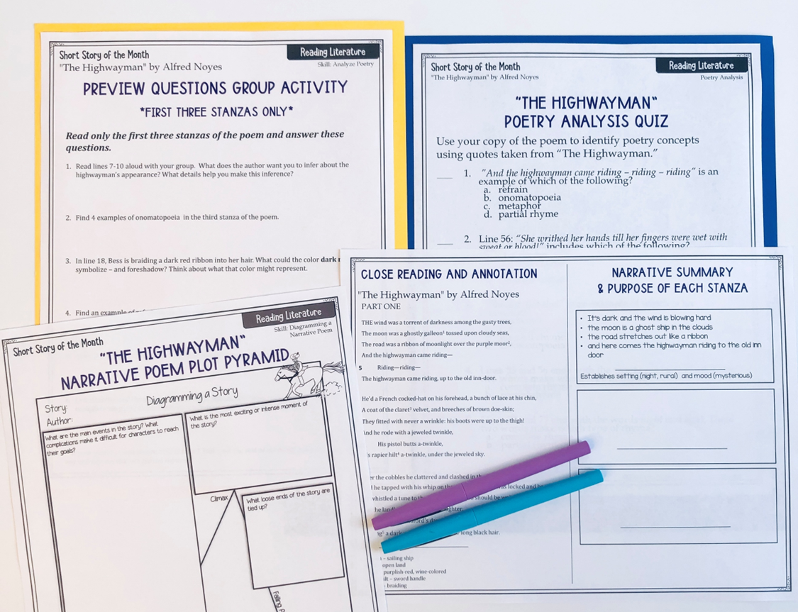 11 SHORT STORIES TO READ WITH 7TH GRADE – I'm Lovin' Lit