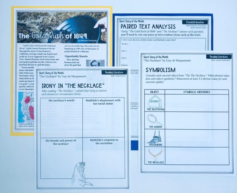 9 SHORT STORIES TO READ WITH 8TH GRADE – I'm Lovin' Lit